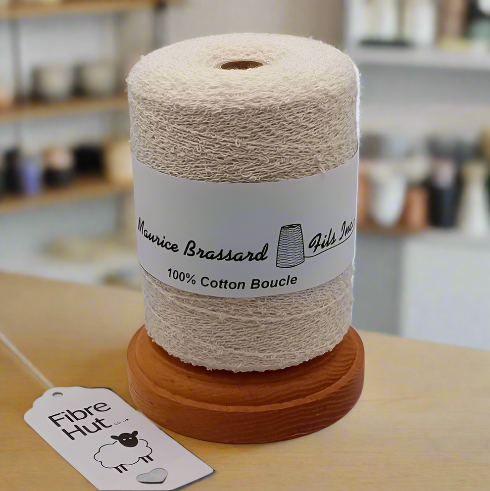 8/2 Boucle Cotton – FibreHut UK | Premium Weaving & Weft Yarn
