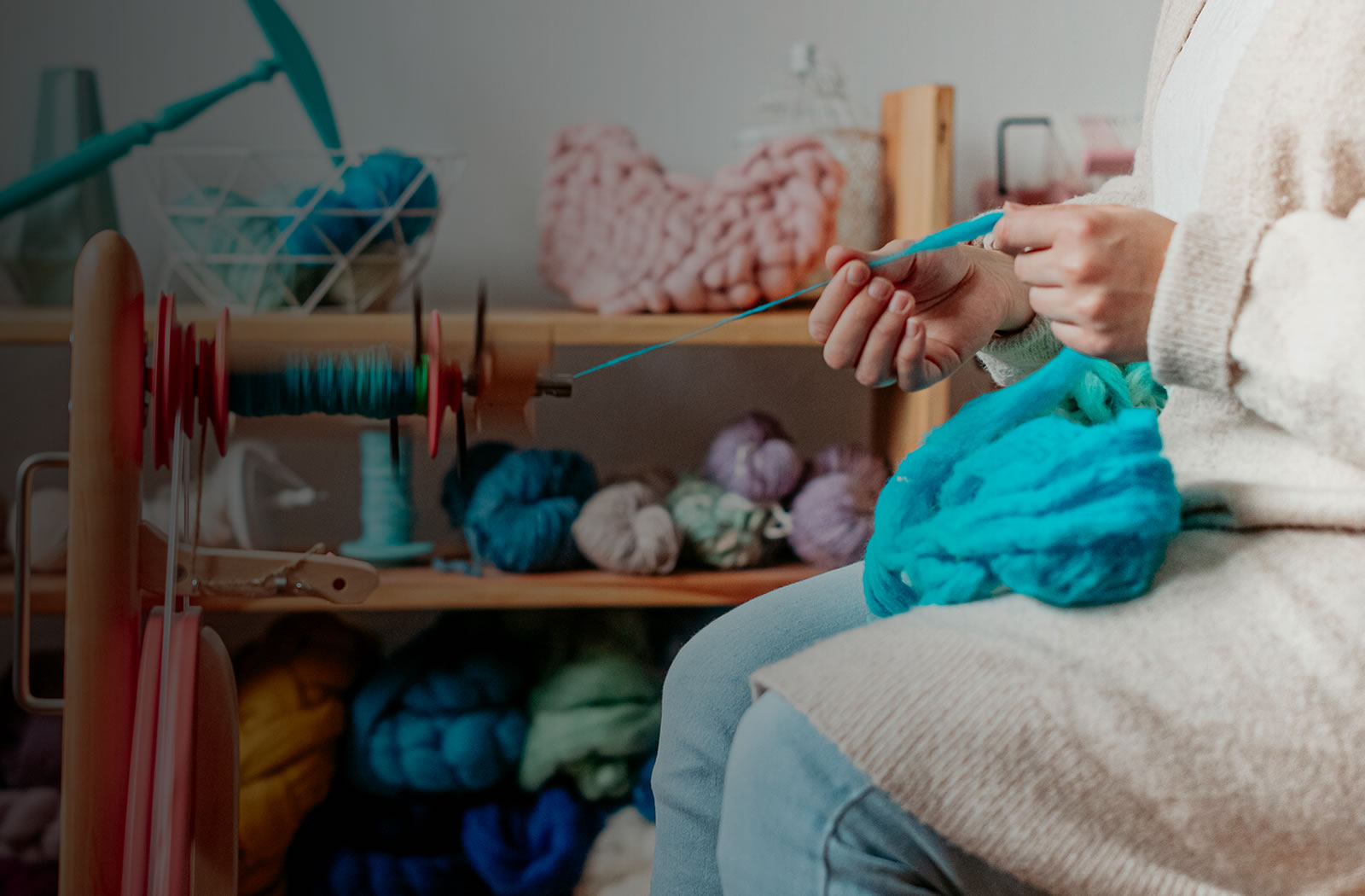 Natural & Hand Dyed Fibre for UK Spinners – FibreHut