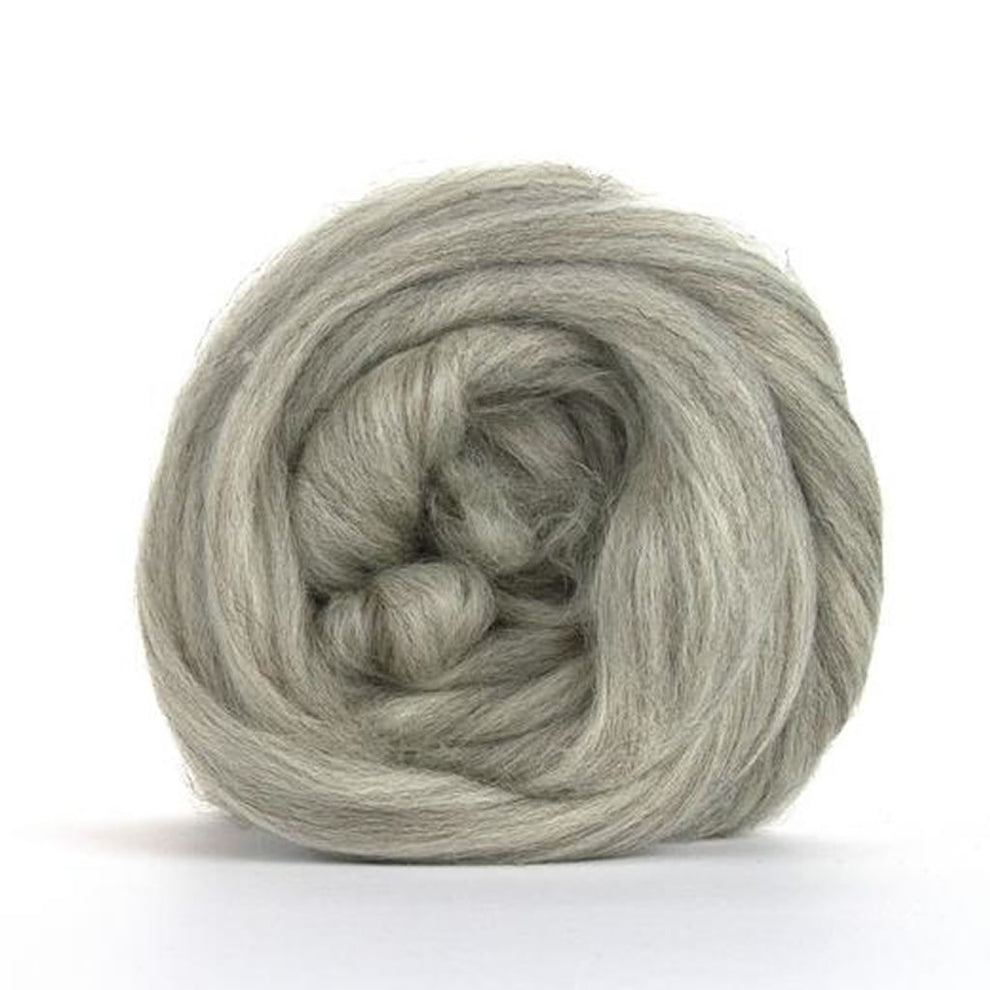 CORRIEDALE NATURAL GREY - combed wool top – FibreHut