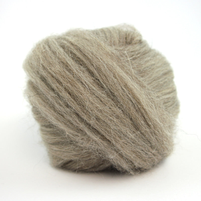 SUFFOLK NATURAL GREY - combed wool top – FibreHut